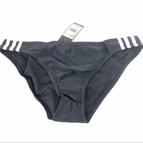 adidas | Swim | New Adidas Bikini Bottoms Size Xl Hipster Solid Black ...